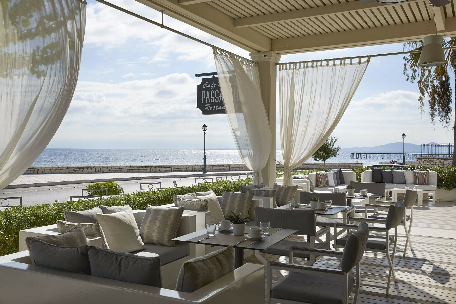 All-day Passagio Cafe Bar Corfu | Mon Repos Palace